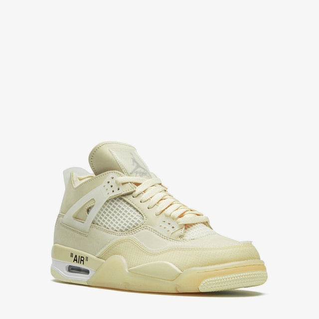 Off-White x Air Jordan 4 Retro SP 'Sail' – Plug and Play